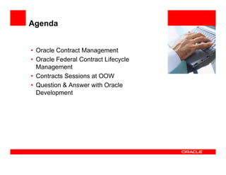 2009 Oracle Open World SIG Contracts Update | PDF