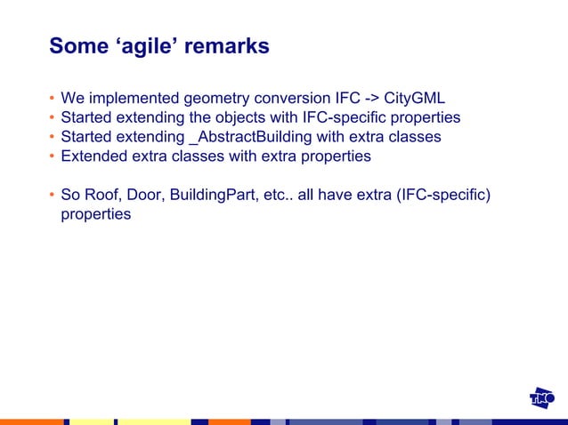 CityGML extension for BIM and IFC | PPT | Civil Engineering Industry | Industries