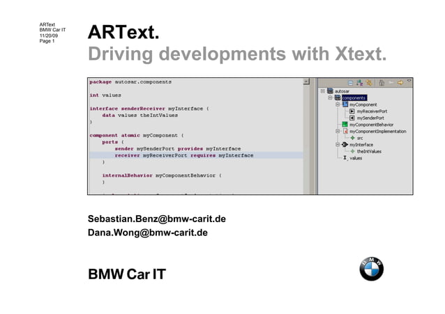 ARText - Driving Developments with Xtext | PDF