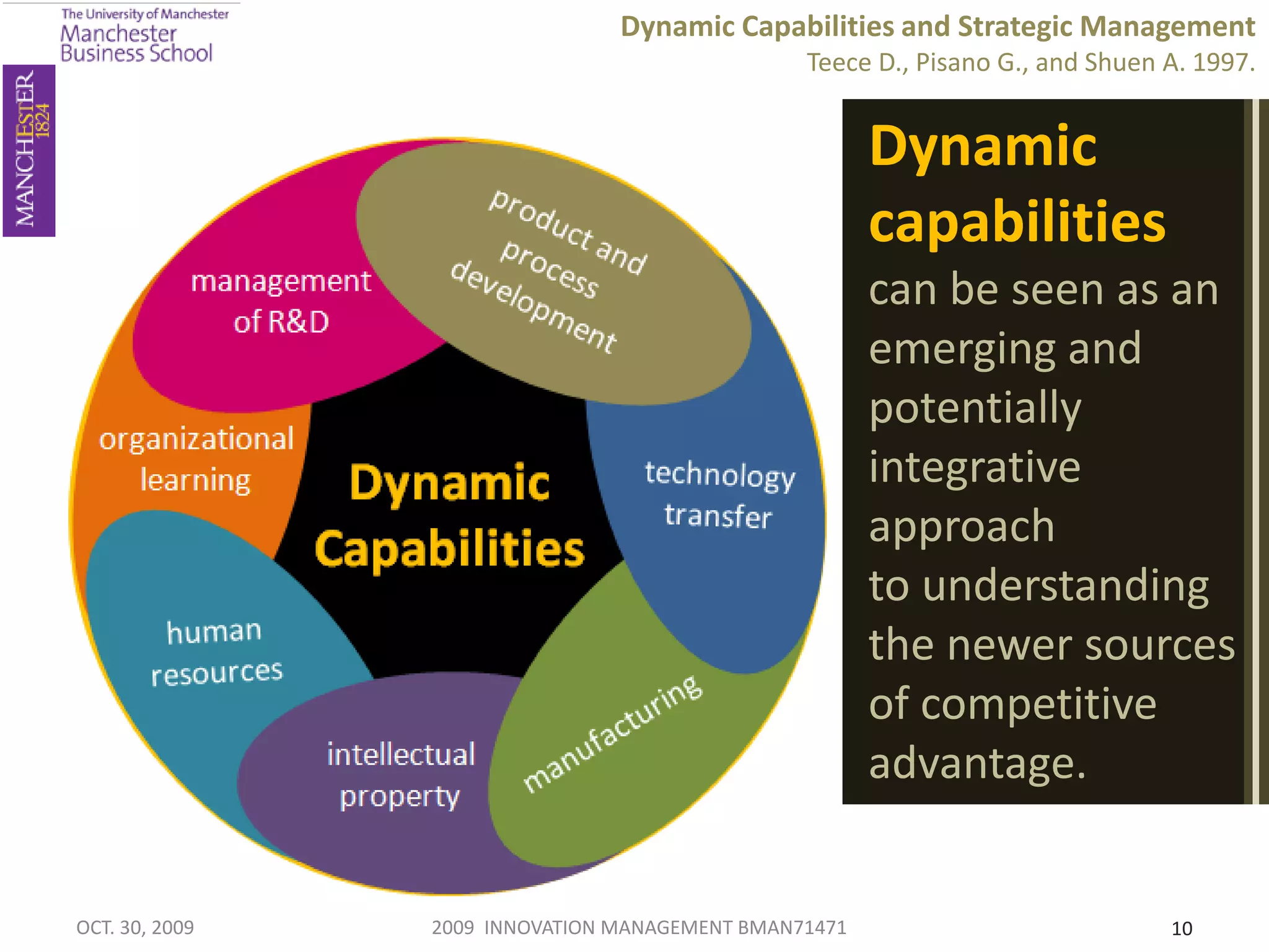 Dynamic Capabilities and Strategic Management | PDF