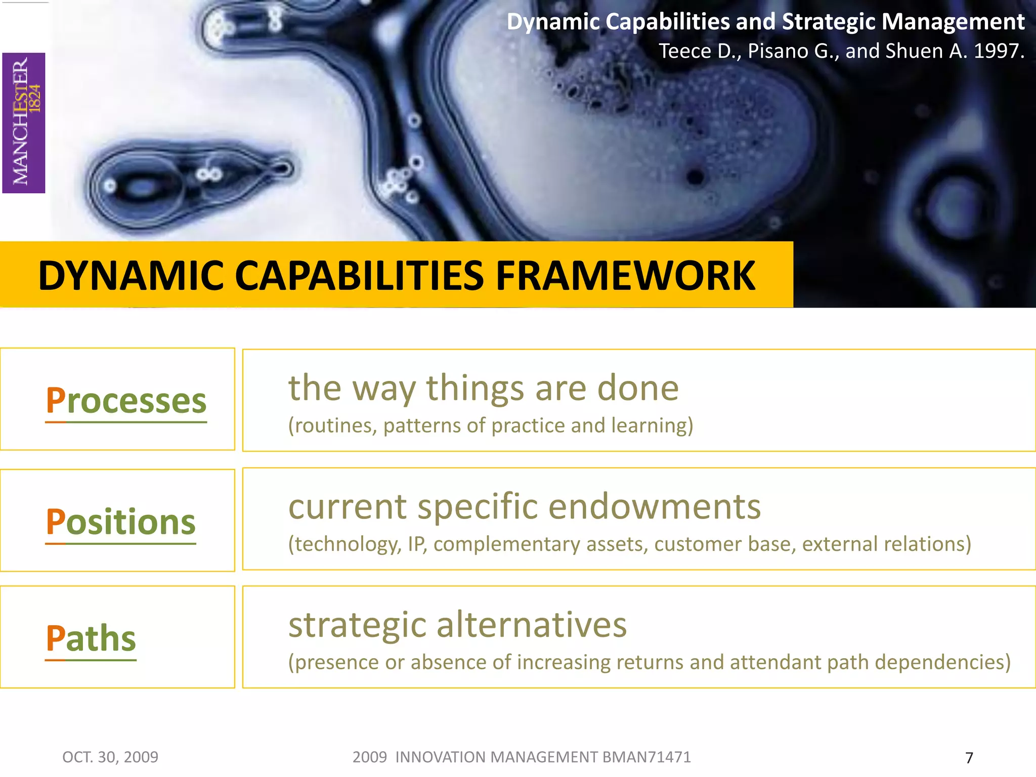 Dynamic Capabilities and Strategic Management | PDF