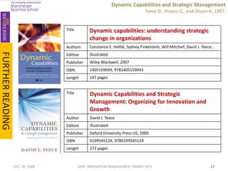 Dynamic Capabilities and Strategic Management | PDF