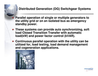 Paralleling Switchgear | PDF
