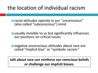 The legacy of race: an introduction to structural racialization | PPT