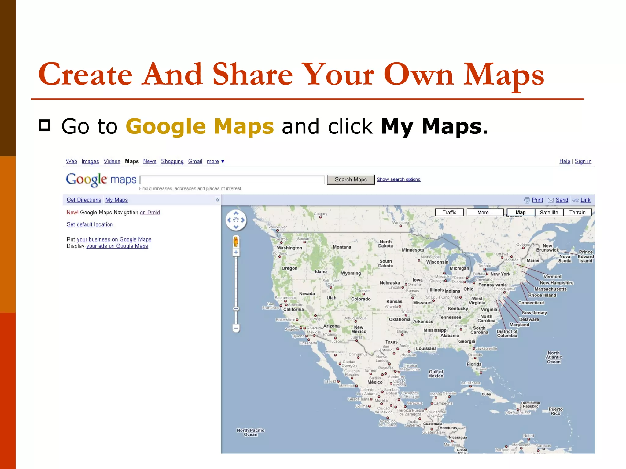 Google Maps Presentation | PPT