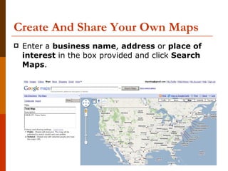 Google Maps Presentation | PPT