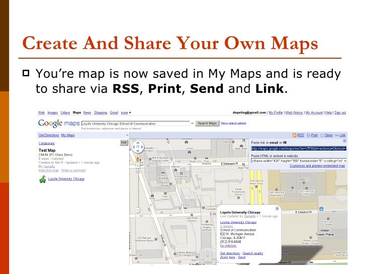 Google Maps Presentation