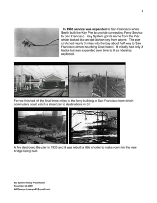 2009 Key System History Presentation at Transbay Taskforce | PDF