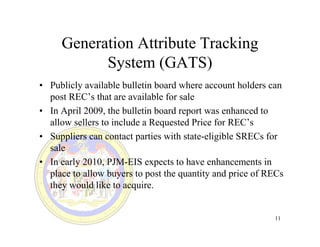 Renewable Portfolio Standards: Solar RECs – A Monetary Incentive | PPT