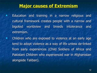 EXTREMISM A GENERAL CONCEPT | PPT
