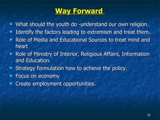 EXTREMISM A GENERAL CONCEPT | PPT