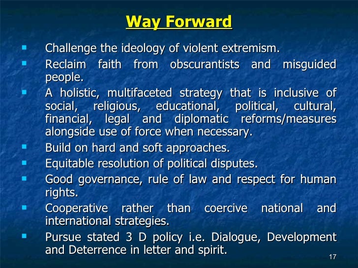 EXTREMISM A GENERAL CONCEPT