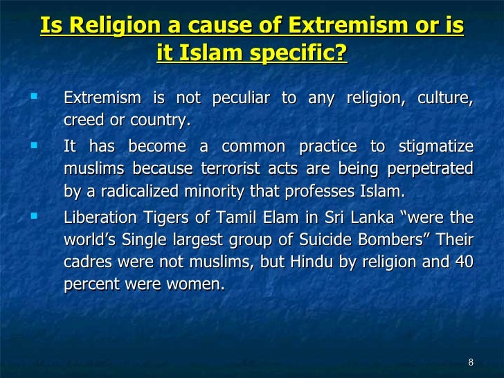 EXTREMISM A GENERAL CONCEPT