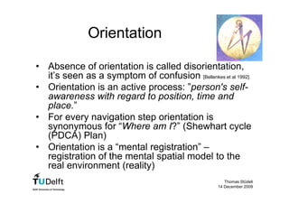 Surgical Navigation - insights into wayfinding and navigation processes ...