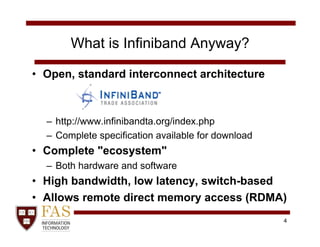 To Infiniband and Beyond | PDF