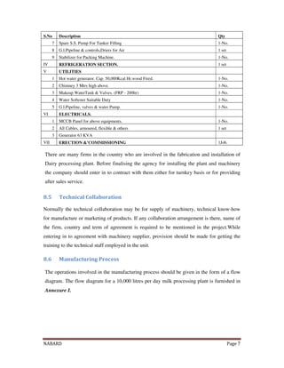 2009162729 milk processing_10000_lpd | PDF
