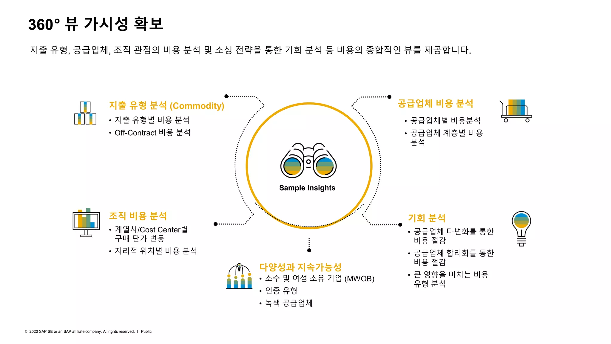 SAP Ariba 비용분석 Spend Analysis 소개 | PDF
