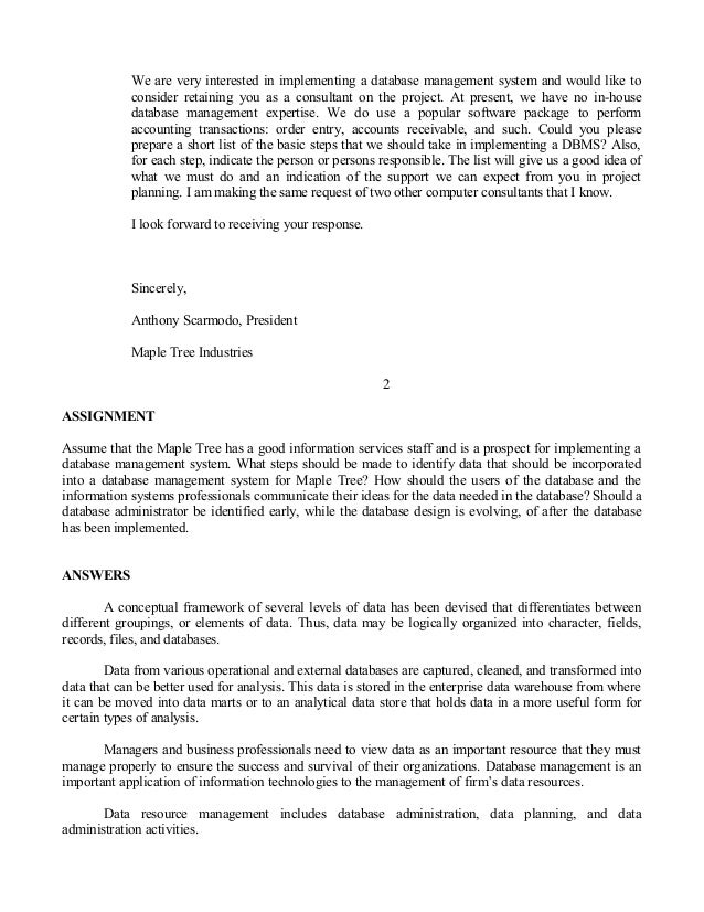 Case Study On Management Information System With Solution - Study Poster