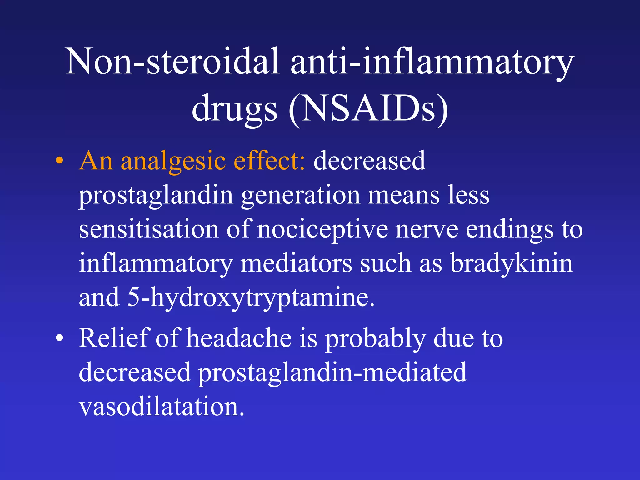 Antipyretic-analgesic and antiinflammatory drugs | PPT