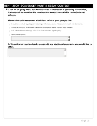 Black History Contest - Virtual Scavenger Hunt Essay Contest | PDF