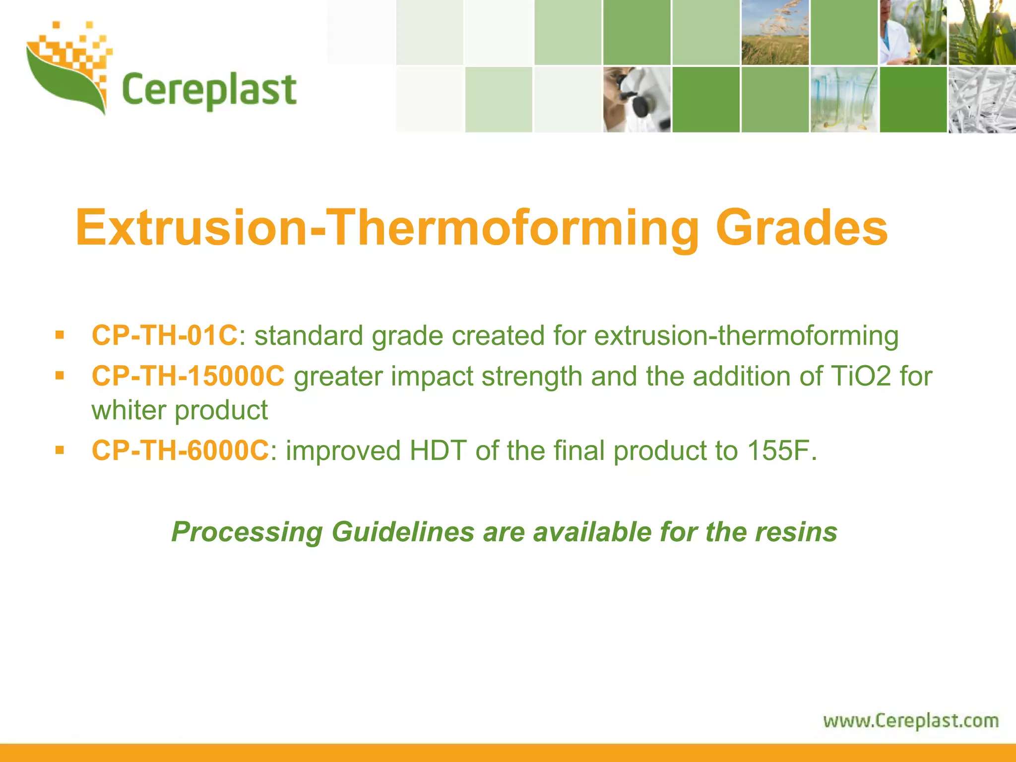 2009 Cereplast Presentation | PDF