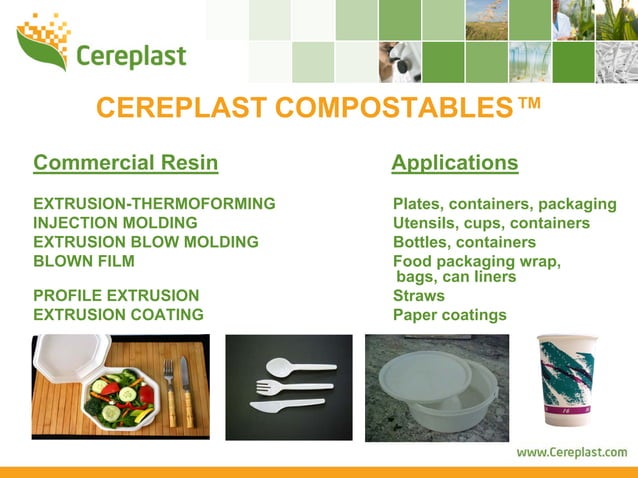 2009 Cereplast Presentation | PPT
