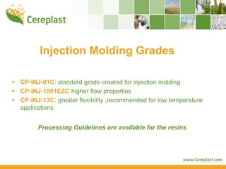 2009 Cereplast Presentation | PPT