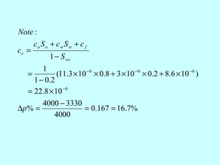 Material balance Equation | PPT