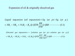 Material balance Equation | PPT