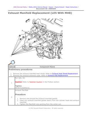 2009 Chevrolet Malibu Service Repair Manual.pdf