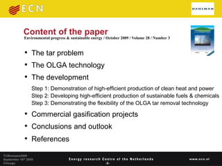 OLGA tar removal | PDF
