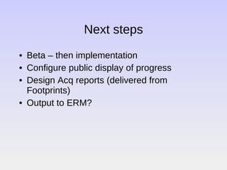 ERM ticketing system | PPT | Databases | Computer Software and Applications