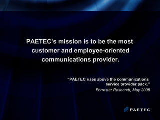 2009 Company Overview Presentation | PPT