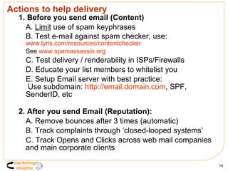 6 Email marketing tips | PPT