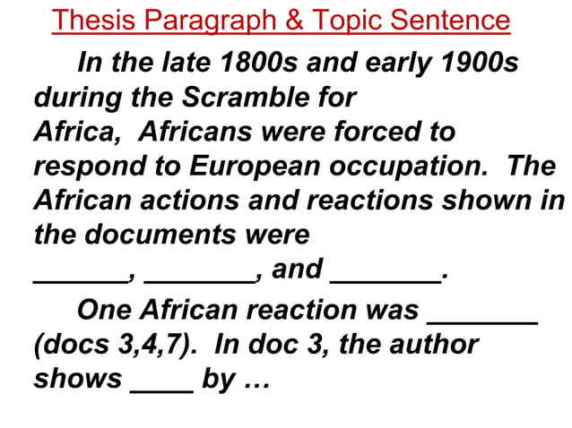 2009 dbq steps | PPTX