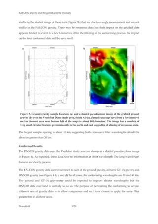 2009 Dransfield - conforming falcon gravity and the global gravity anomaly | PDF | Geography ...