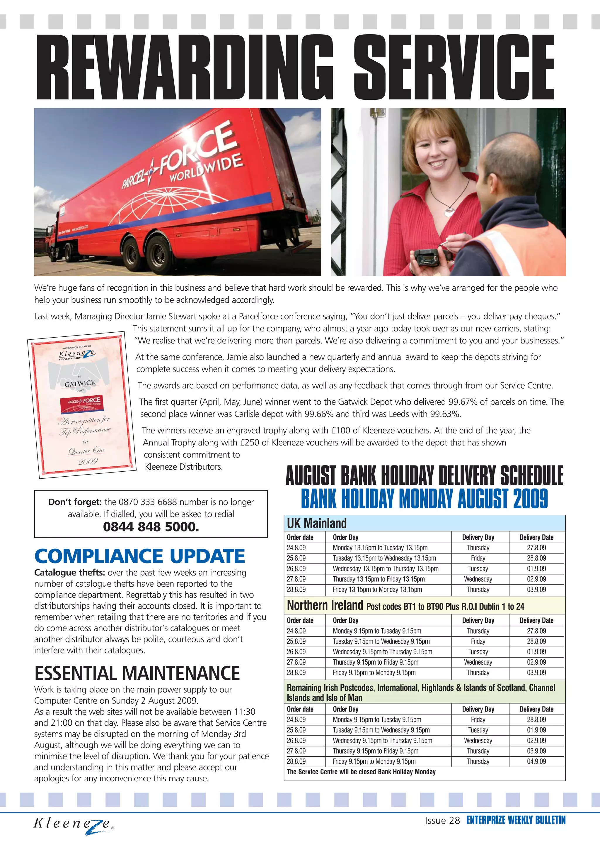 KLEENEZE 2009 Ewb 28 | PDF