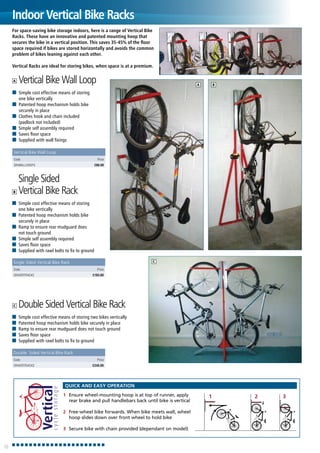 EZR Shelving's Cycle Shelters and Bike Racks | PDF