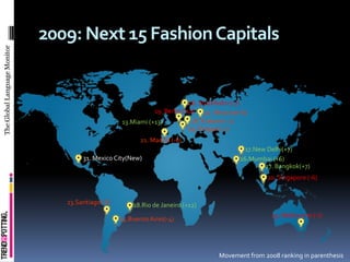 2009 Fashion Capital Media Research #NYFashion | PDF