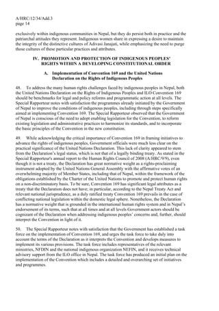 2009 indigenous peoples report nepal | PDF