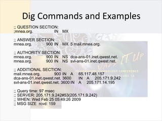 2009 Itc Nslookup Rev01 | PPT