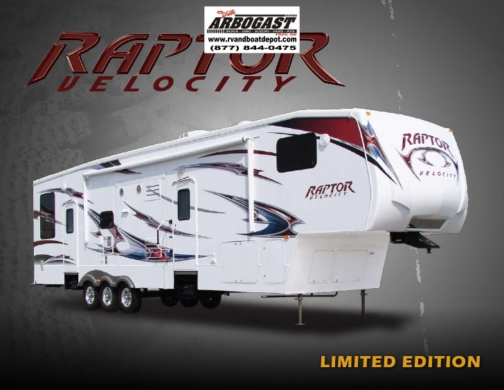 2009 Keystone Raptor Velocity Brochure Ohio