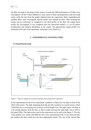 2009 measurement of focal ratio degradation in optical fibers used in ...