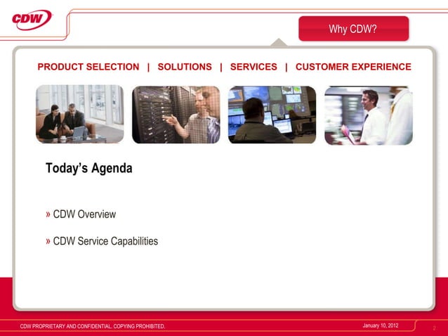 CDW Live Meeting And Presentation | PPT