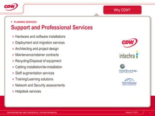 CDW Live Meeting And Presentation | PPT