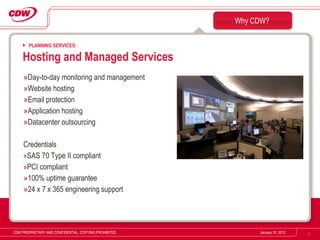 CDW Live Meeting And Presentation | PPT