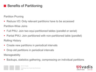 Partitioning your Oracle Data Warehouse - Just a simple task? | PPT