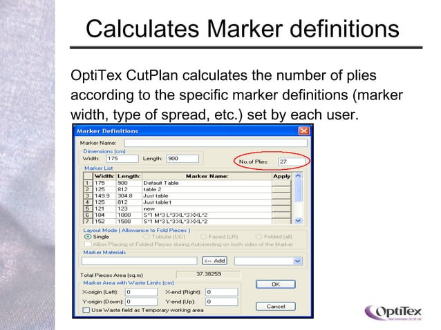 2010 OptiTex Cutplan Presentation | PPT | Technology & Computing