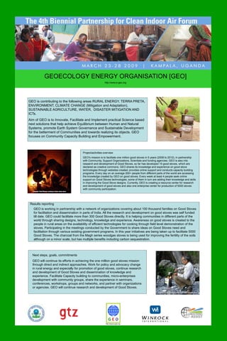 2009 pcia forum poster geo asia | PPTX | Agriculture | Industries