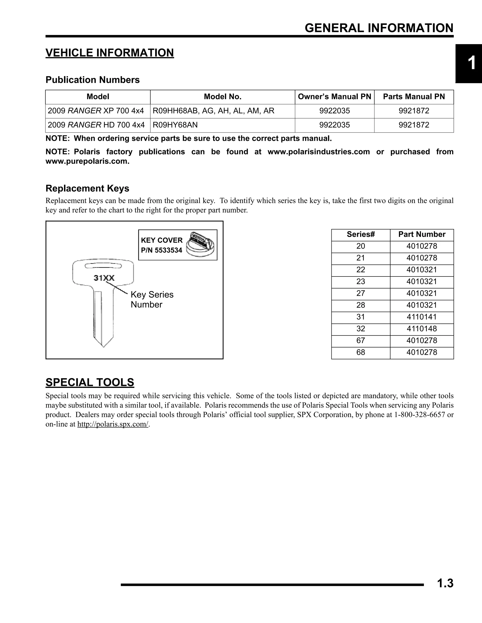 2009 polaris ranger xp 700 4 x4 service repair manual | PDF